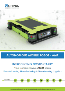 Resource Of Autonomous Mobile Robots Company India | Novus Hi-Tech