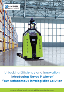 Resource Of Autonomous Mobile Robots Company India | Novus Hi-Tech