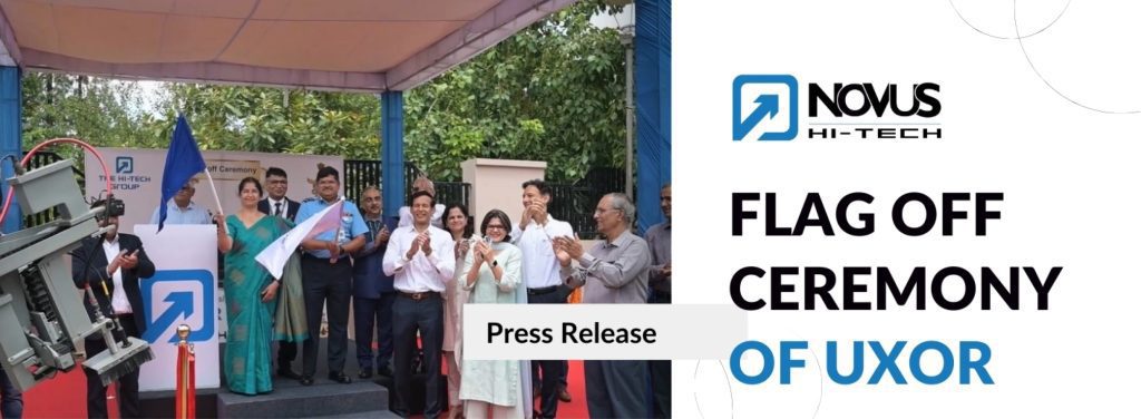 FLAG OFF CEREMONY OF UXOR - Novus Hi-Tech Robotics