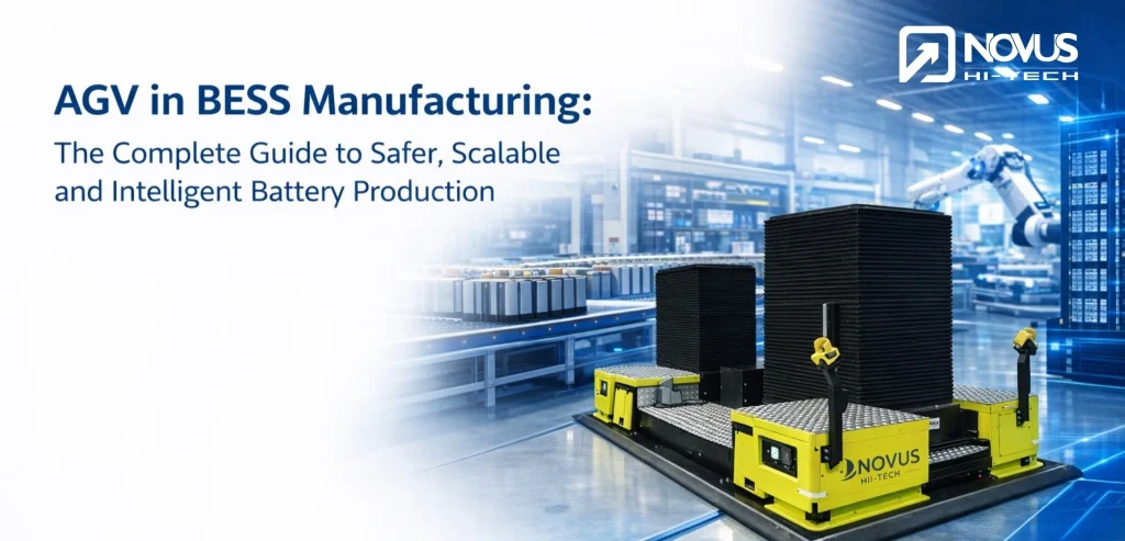 AGV in BESS Manufacturing | Battery Plant Automation